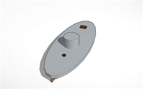 3d Design Uss Monitor Tinkercad
