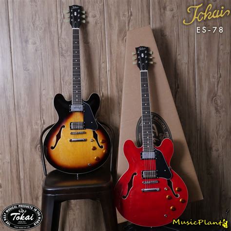 Tokai Electric Guitar Es78 Sr Shopee Thailand