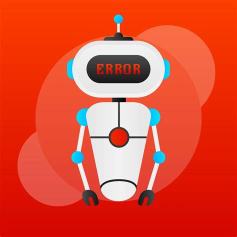 Error Chatbot Glyph Icon Silhouette Symbol Talkbot With Error In Speech Bubble Error Bot