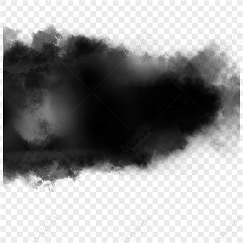 Particle Style Black Layered Foggranuleparticlesdense Fog Free Png