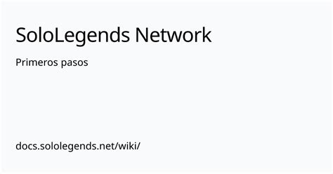 Factions Sololegends Network