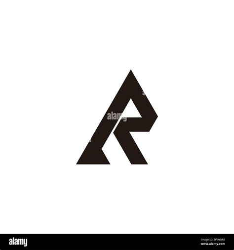 Letter R Fold Geometric Symbol Simple Logo Vector Stock Vector Image And Art Alamy
