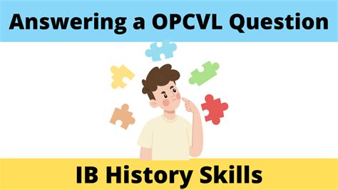 Answering An Opcvl Question Worksheet Cunning History Teacher