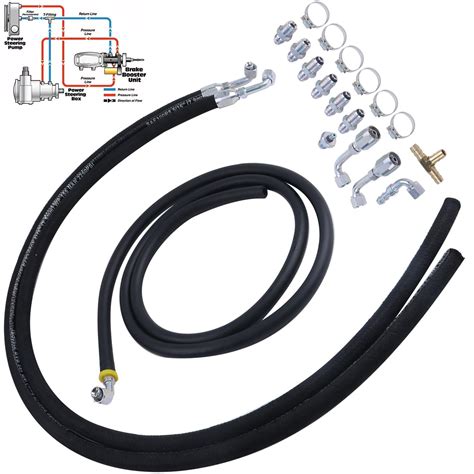 Hydraulic Brake Assist Hose Kits Hahk R Return Line For