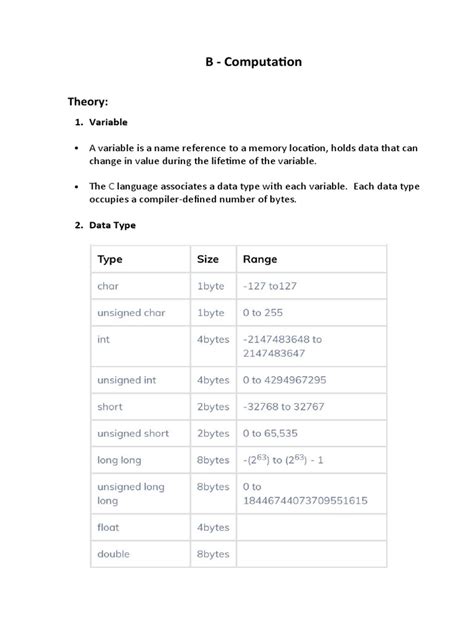 B Computation Theory Pdf Variable Computer Science Integer