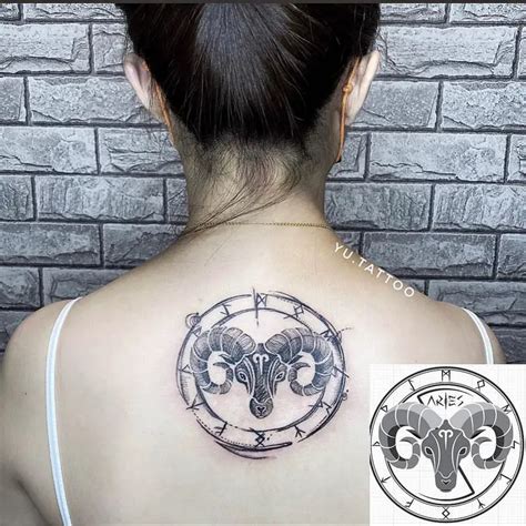 Girly Aries Tattoo