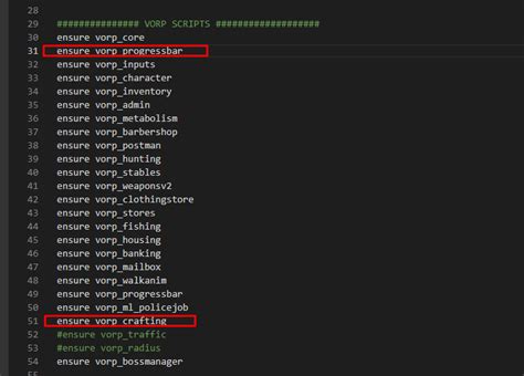 Animations Bugging The Menu Issue VORPCORE Vorp Crafting GitHub