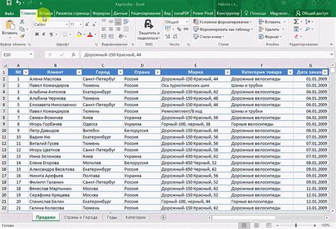 Как создать таблицу анализа в Excel