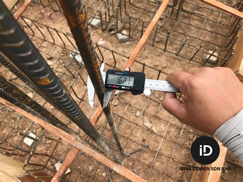 Ibina Design Kami Menggunakan Besi Rebar Y12 Bs And Y16 Facebook