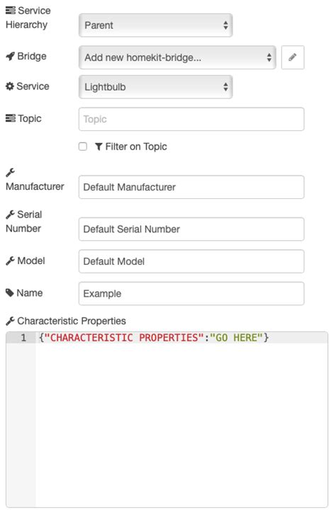 Characteristics Nrchkbnode Red Contrib Homekit Bridged Github Wiki