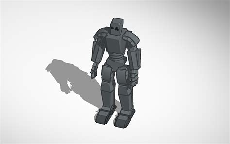 3d Design Combat Personnel Robot Sim Lab Tinkercad