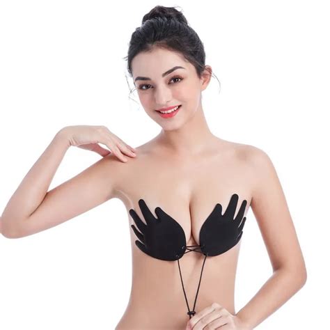 Women Invisible Strapless Bra Silicone Self Adhesive Bras Women Breast
