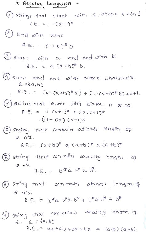 Toc Reguar Expression Theory Of Computation Q Ste H 1 3 L 1 ~ B 3 Y R Q