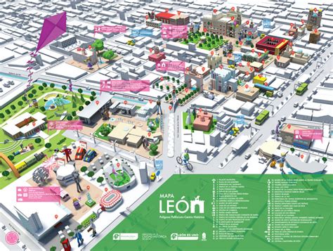 Descarga Gratis Mapa Turístico De Guanajuato Para Imprimir