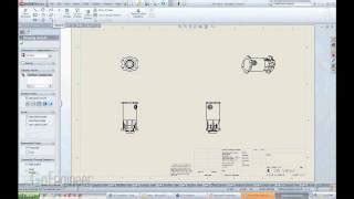 Solidworks Rotate Drawing View About Axis Quick Tips Video Presented By Michael Binford Of