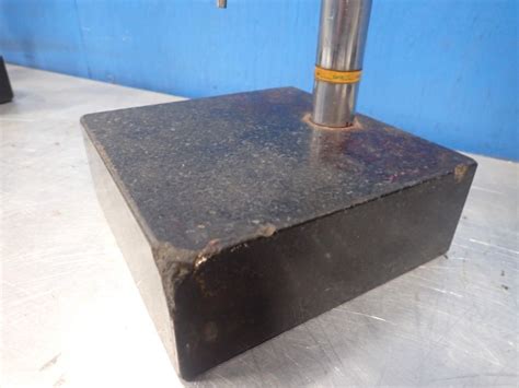 Used Spi Granite And Dial Indicator Set Hgr Industrial Surplus