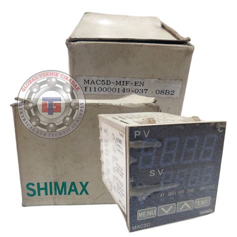 Jual Temperature Controller Shimax Mac5d Mif En Original Made In Japan Kab Tangerang Global