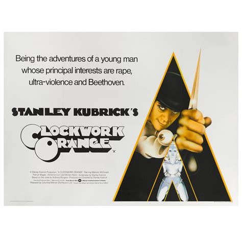 A Clockwork Orange Original British Movie Poster For Sale At 1stdibs