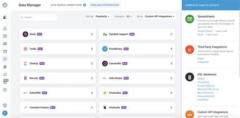 Connect Just About Any Platform To Databox With Custom Integrations