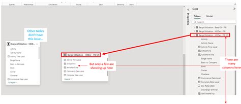 Solved Model View Not Showing All Table Columns Microsoft Fabric Community