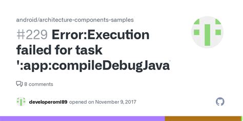 error execution failed for task app compiledebugjavawithjavac · issue 229 · android
