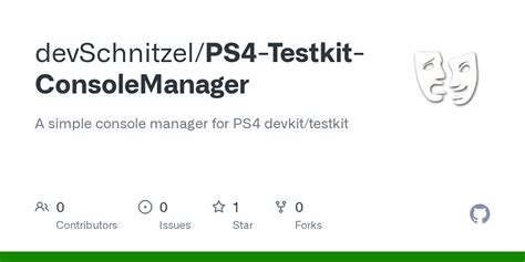 Github Devschnitzel Ps Testkit Consolemanager A Simple Console Manager For Ps Devkit Testkit
