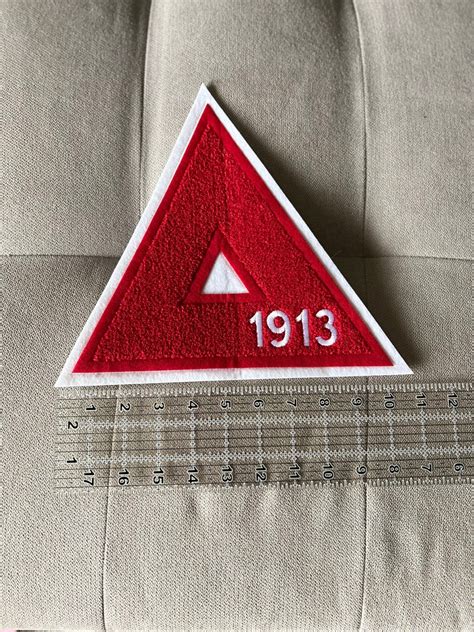 Delta Sigma Theta Patch Etsy