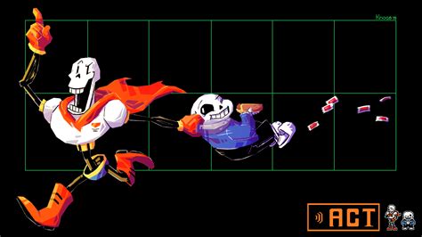 Undertale Sans And Papyrus Wallpaper Wallpapersafari
