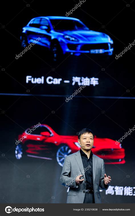 Xiaopeng Founder Chairman Xiaopeng Motors Xpeng Intelligent Electric Vehicle Startup Stock