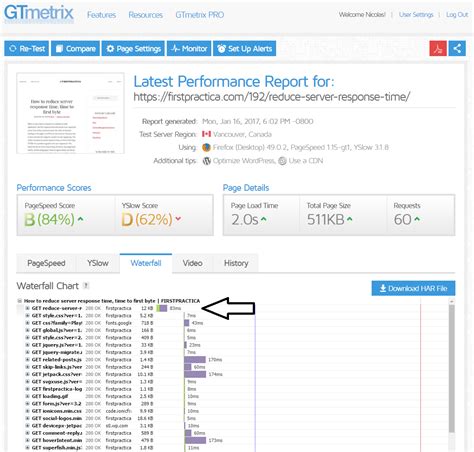 How To Reduce Server Response Time Time To First Byte Firstpractica Consulting