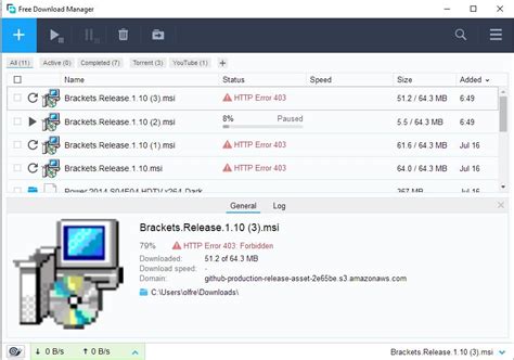 unable to download brackets 1 7 · issue 12777 · adobe brackets · github