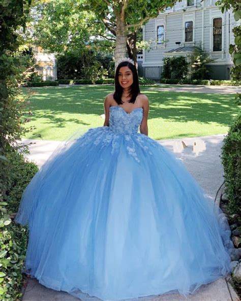 Amazing Sweetheart Lace Cinderella Blue Sweet 16 Dresses Birthday Part