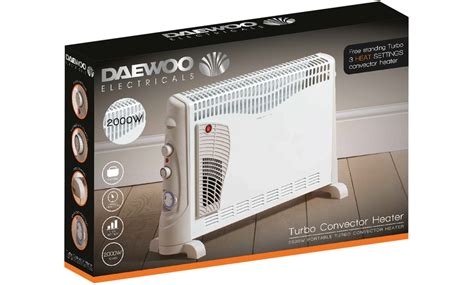 Daewoo 2000w Convector Heater Groupon Goods