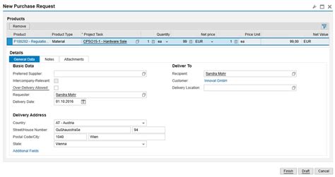 Solved Project Based Sales Order With A Material Sap Community