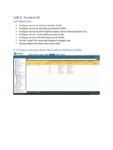 lab5 configuration pdf