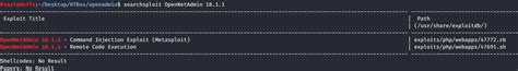 Exploiting OpenNetAdmin 18 1 1 Escaping Nano To Root Shell