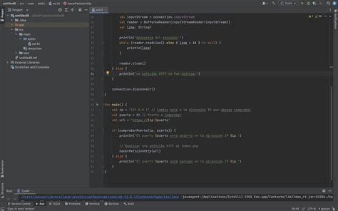 Comprobar Si Está Abierto El Puerto 80 En Kotlin Y Realizar Una