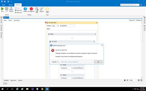 inserting data in excel using write range workflow help uipath