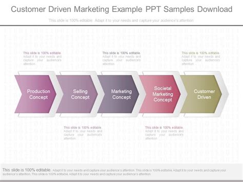 Customer Driven Marketing Example Ppt Samples Download