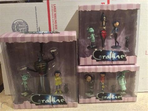Coraline Mini Figure Box Set All Three Nifsb Neil Gaiman Neca Other