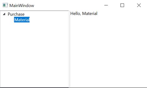 Wpf Double Click Treeviewitem To Show Usercontrol In Mainwindows