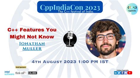Cppindia On Linkedin Cppindiacon 2023the C Festival Of