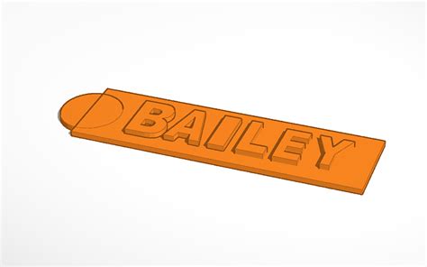 3d Design Baileys Tinker Tinkercad
