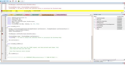 Stm32h743 Touchgfx Hardfaulthandler Stmicroelectronics Community