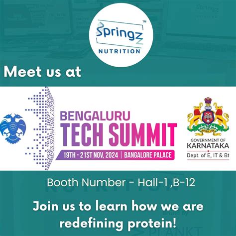 Manoj Ramesh On Linkedin Join Us At The Bengaluru Tech Summit As We