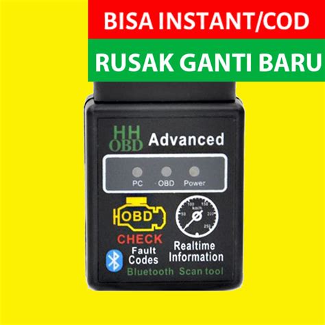 Jual Bisa Instantcod Alat Diagnosa Mobil Car Diagnostic Bluetooth