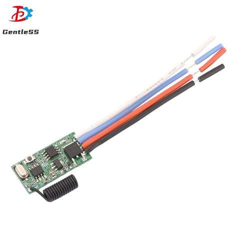 Mini Relay Wireless Switch Dc36v 24v 433mhz Remote Control Relay Switch Micro Receiver With