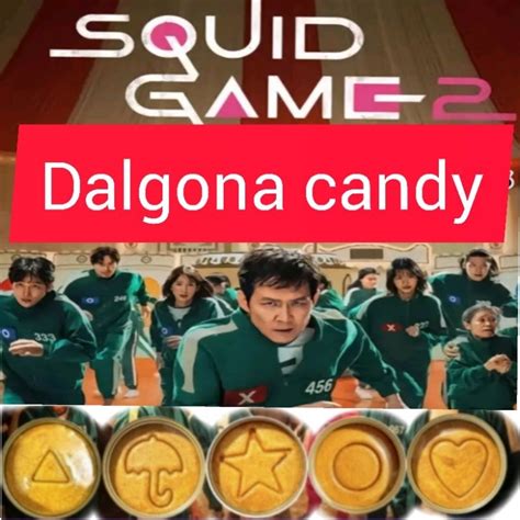 Jual Dalgona Candy Viral Permen Viral Dalgona Candy Squid Game Ukuran 12 Cm Isi 3 Pcs Shopee