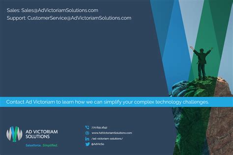 Salesforce Consultant Ad Victoriam Solutions