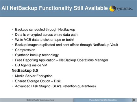 Ppt Non Disruptive Backup Of Vmware Environments Using Veritas Netbackup Powerpoint